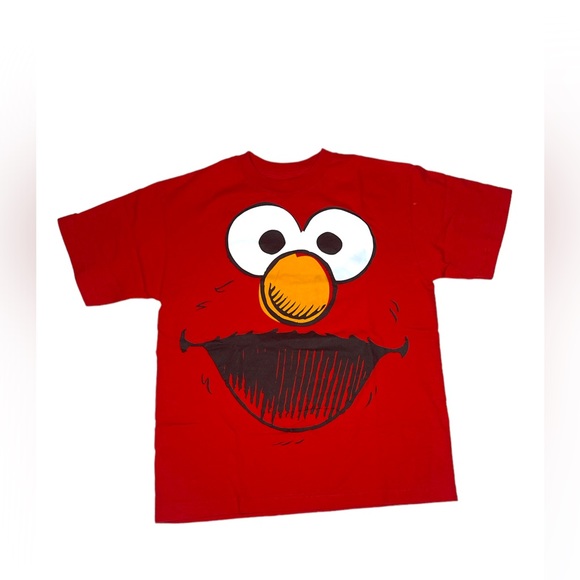 Sesame Street | Shirts & Tops | Sesame Street Elmo Face Tshirt Size ...